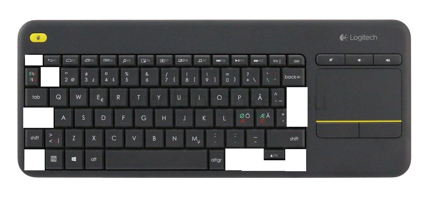 Logitech K400 Plus tek klavye tuşu satın al, klavye tuşu tekli, Laptop ...